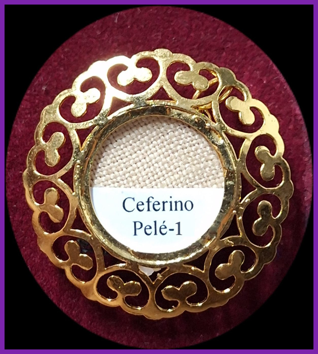 LA HERMANDAD ADQUIERE LA PRIMERA RELIQUIA DEL BEATO CEFERINO ...